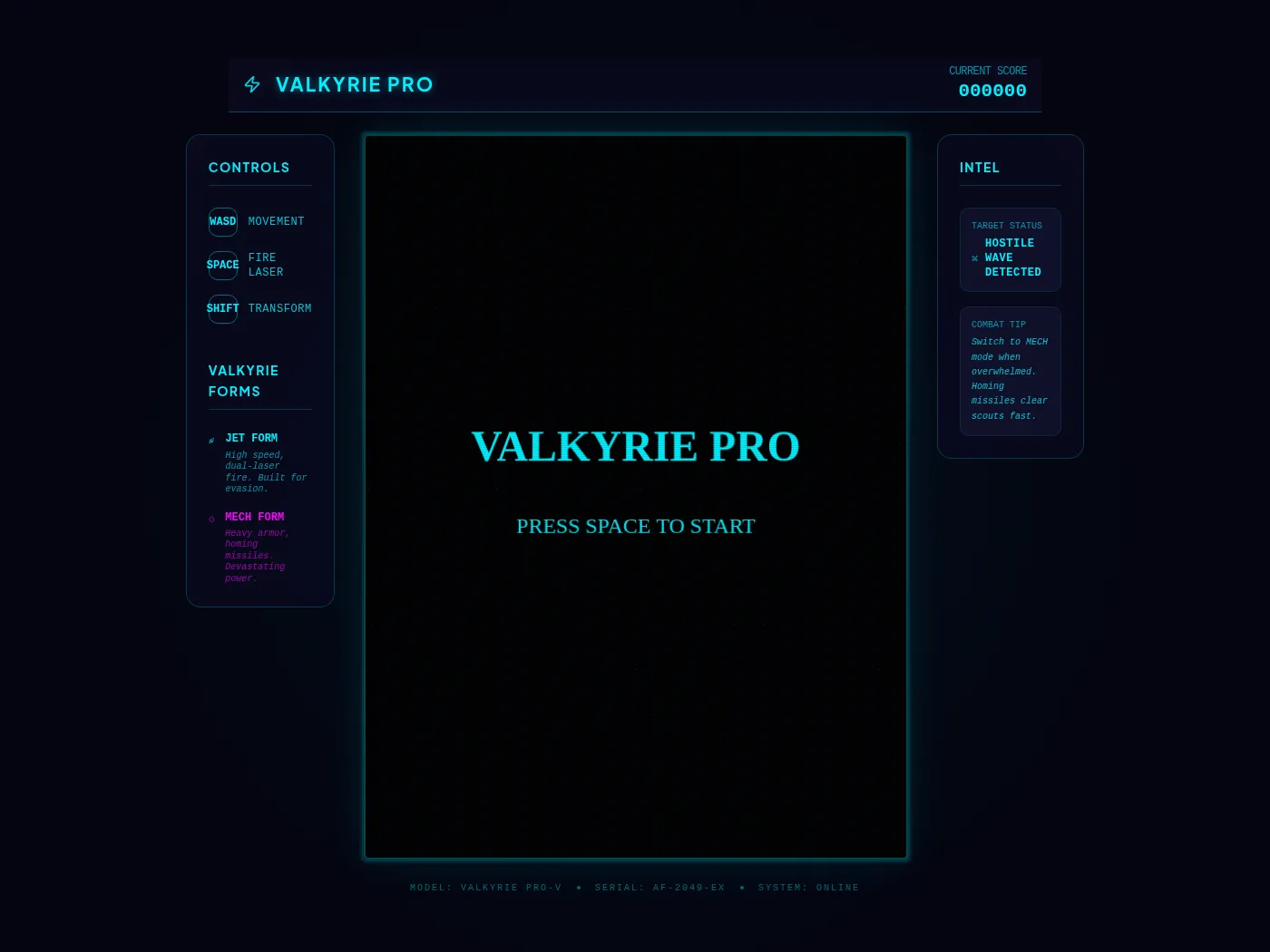 Valkyrie PRO Shooter