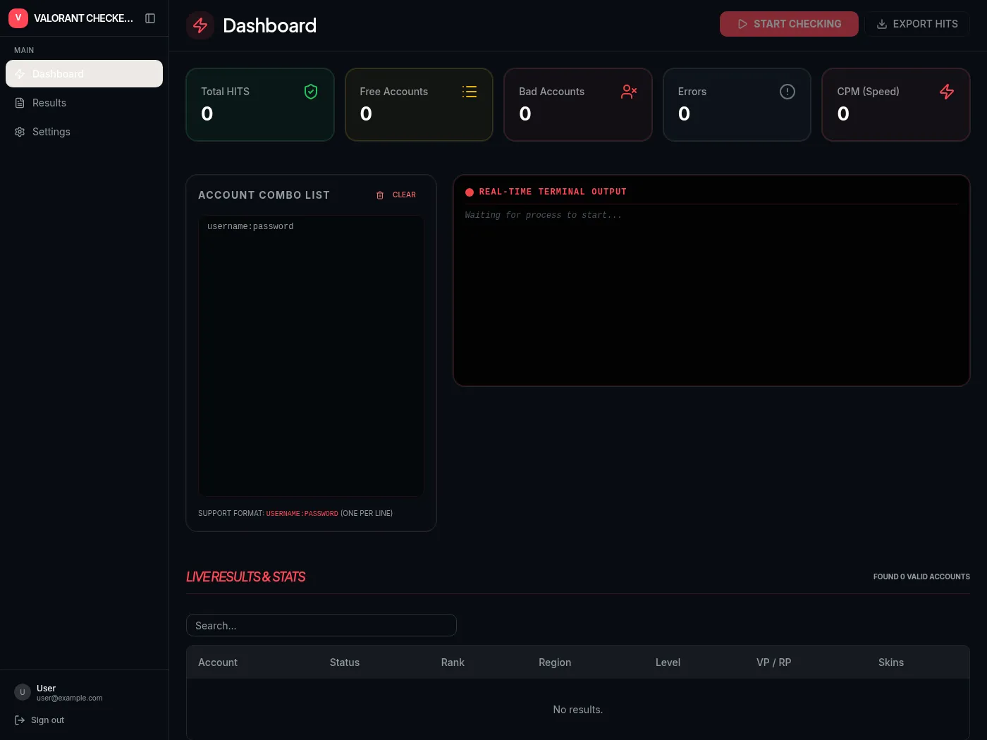 Valorant Account Checker Pro