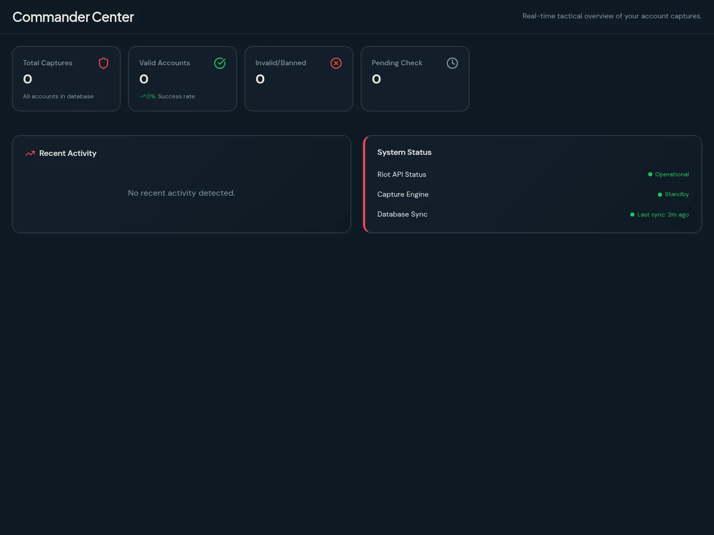 Valorant Account Capture Hub