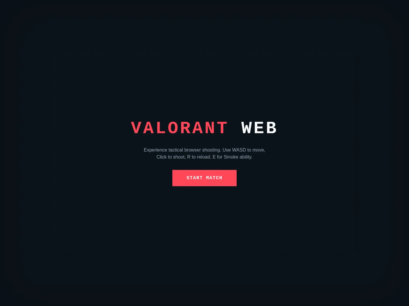 Valorant Browser Shooter