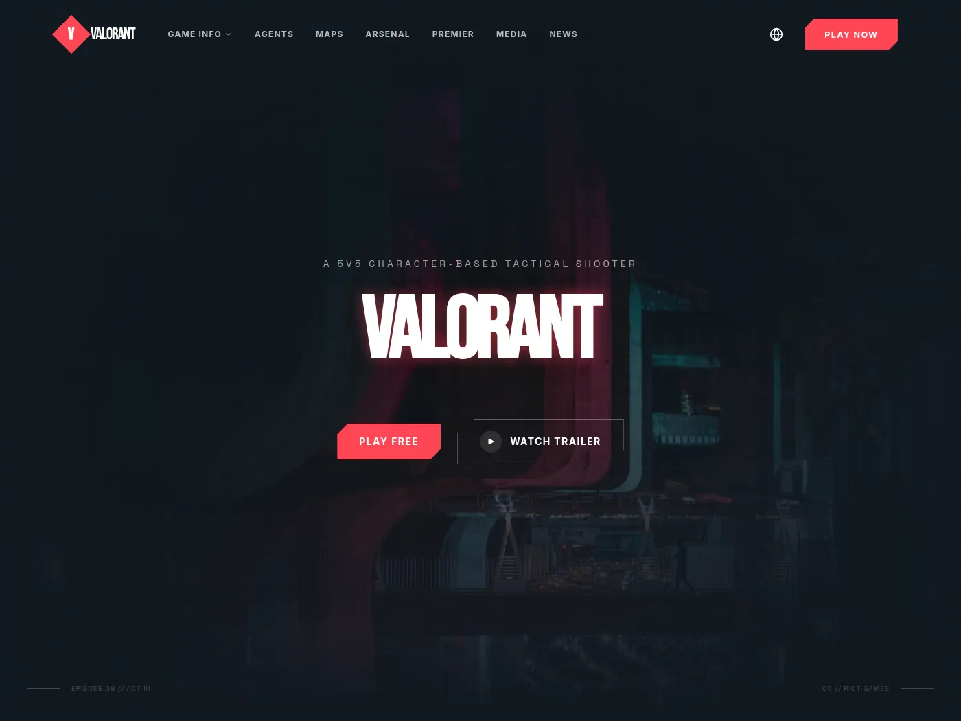 Valorant Web Clone