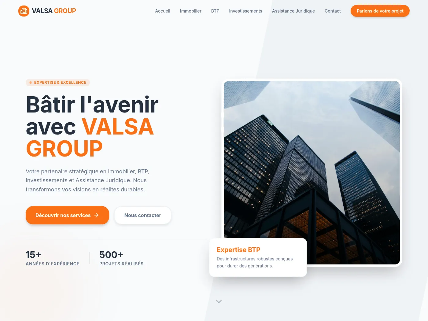 VALSA Group Pro Site