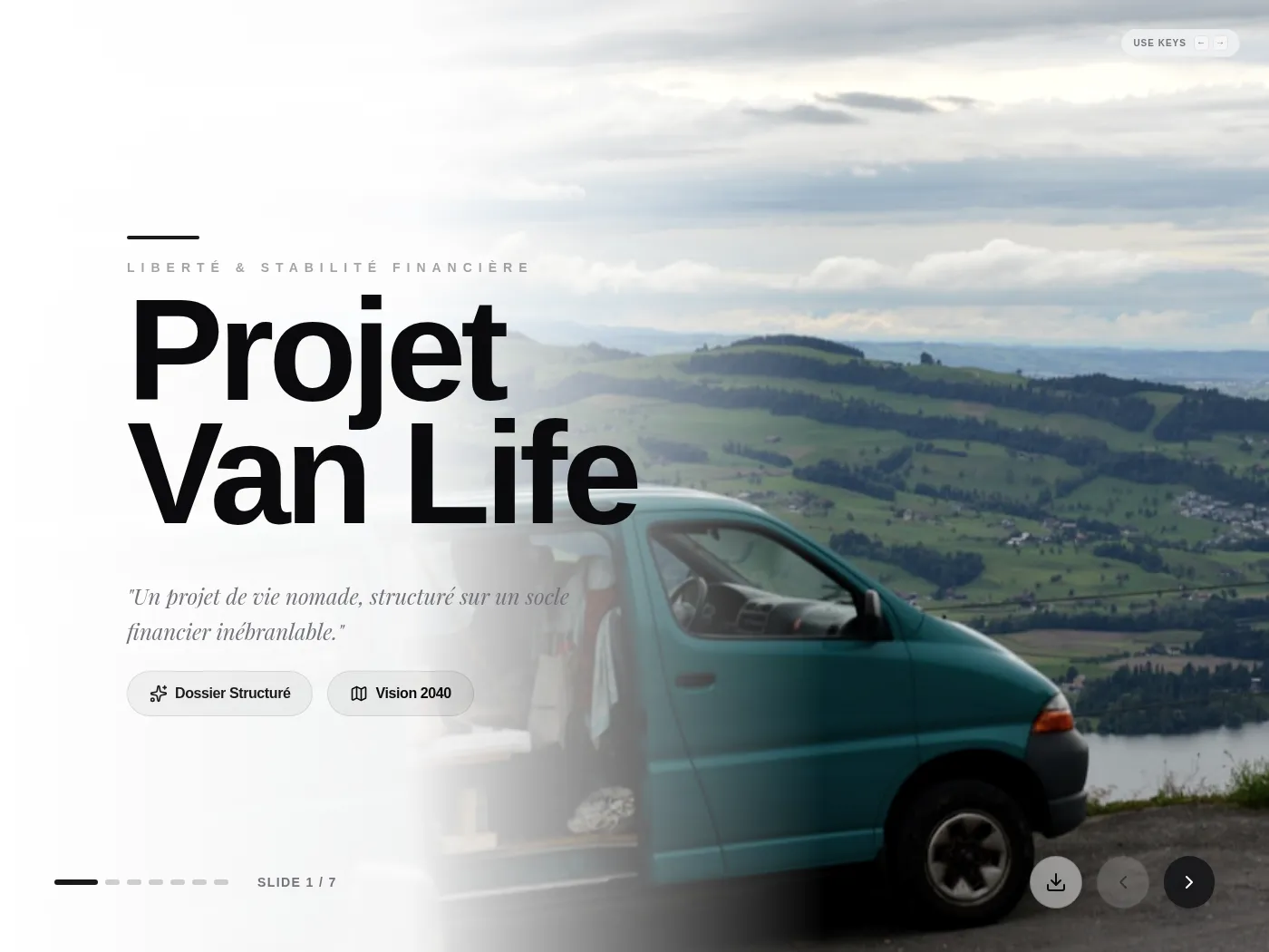 Van Project Slide Deck