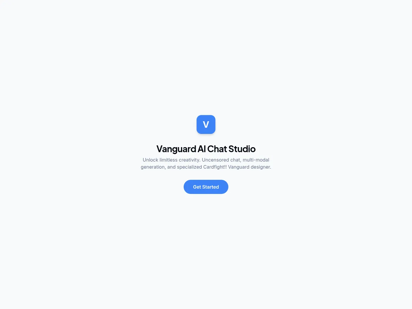 Vanguard AI Chat Studio