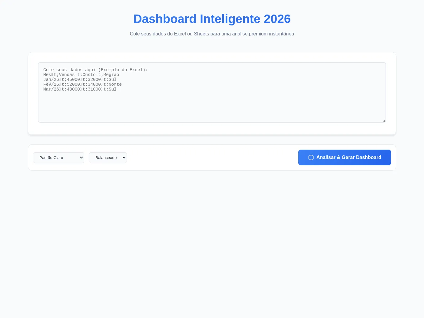 IntelliDash Vanilla