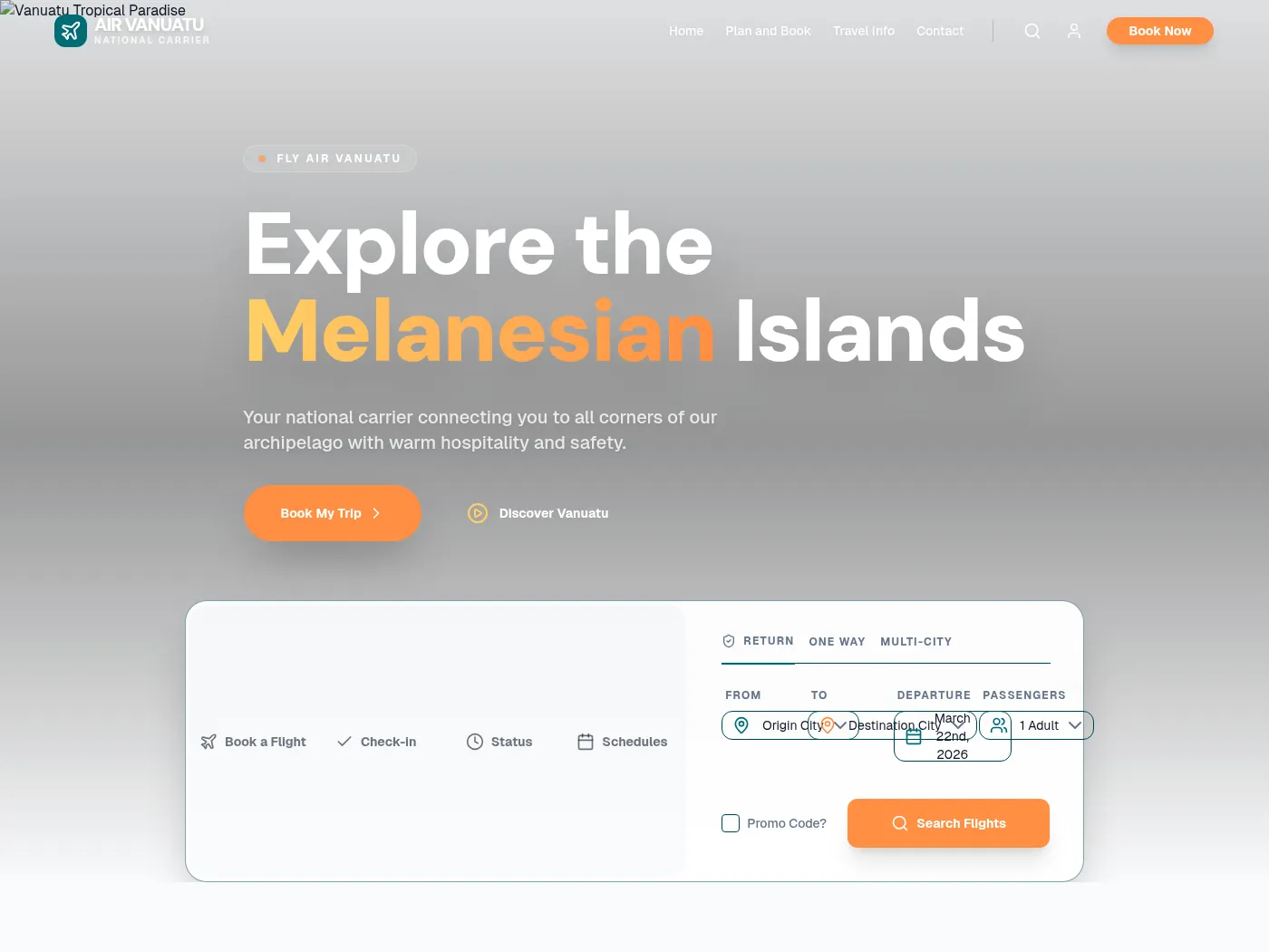 Vanuatu Airlines Clone