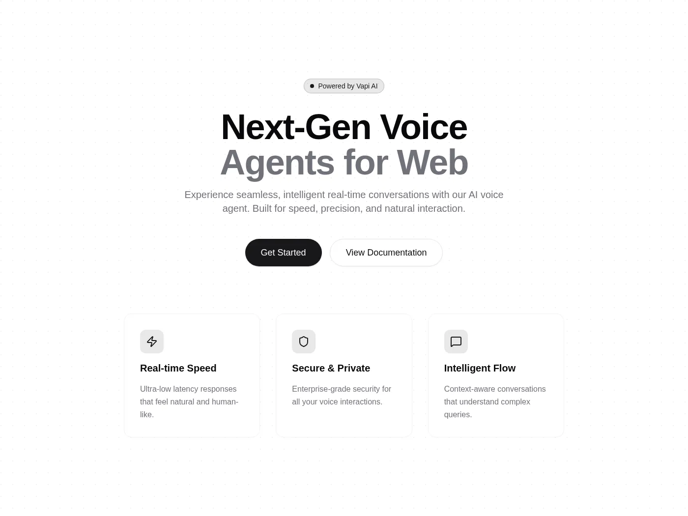 Vapi Voice Agent