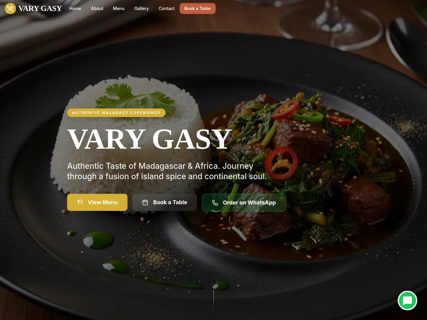 VARY GASY Luxury Restaurant
