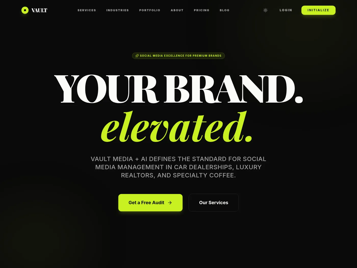 Vault Media + AI SaaS
