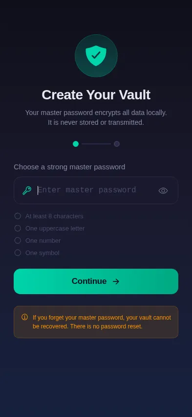 VaultGuard Password Manager