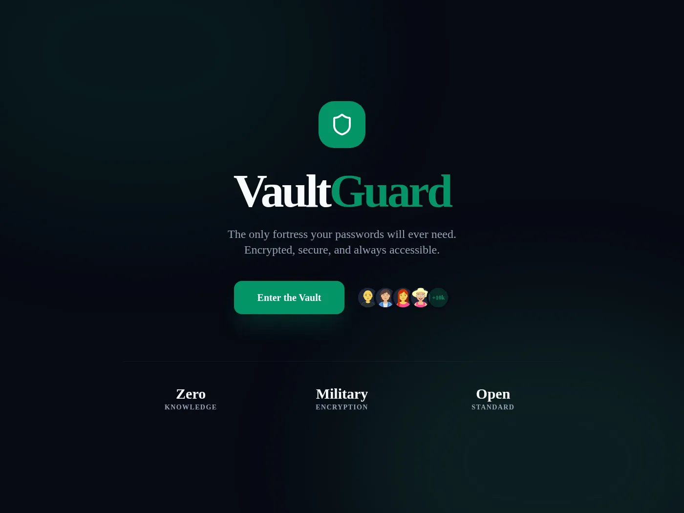 VaultGuard Password Manager