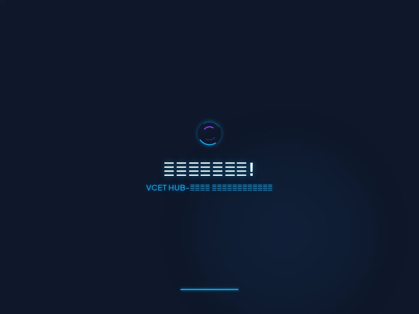 VCET HUB Intelligence