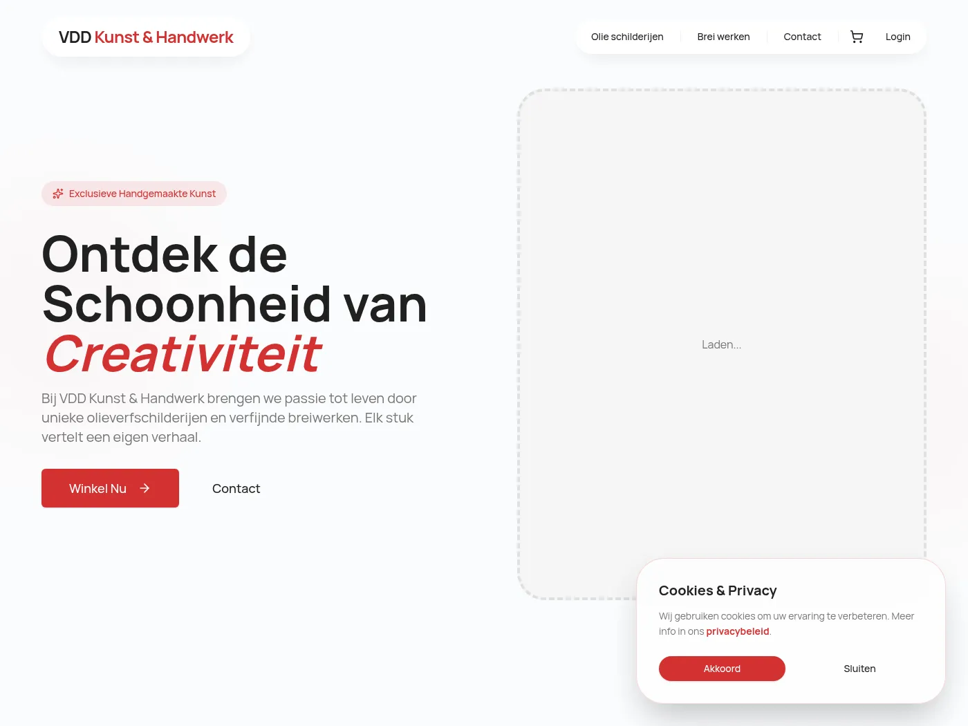VDD Art & Craft Webshop