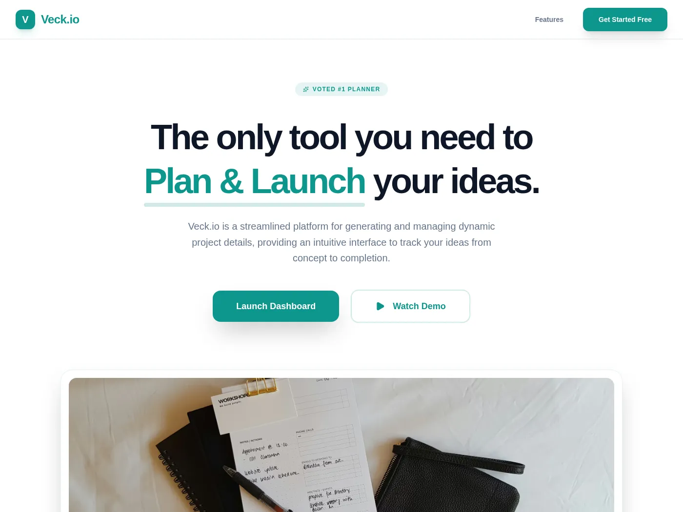 Veck.io Planner