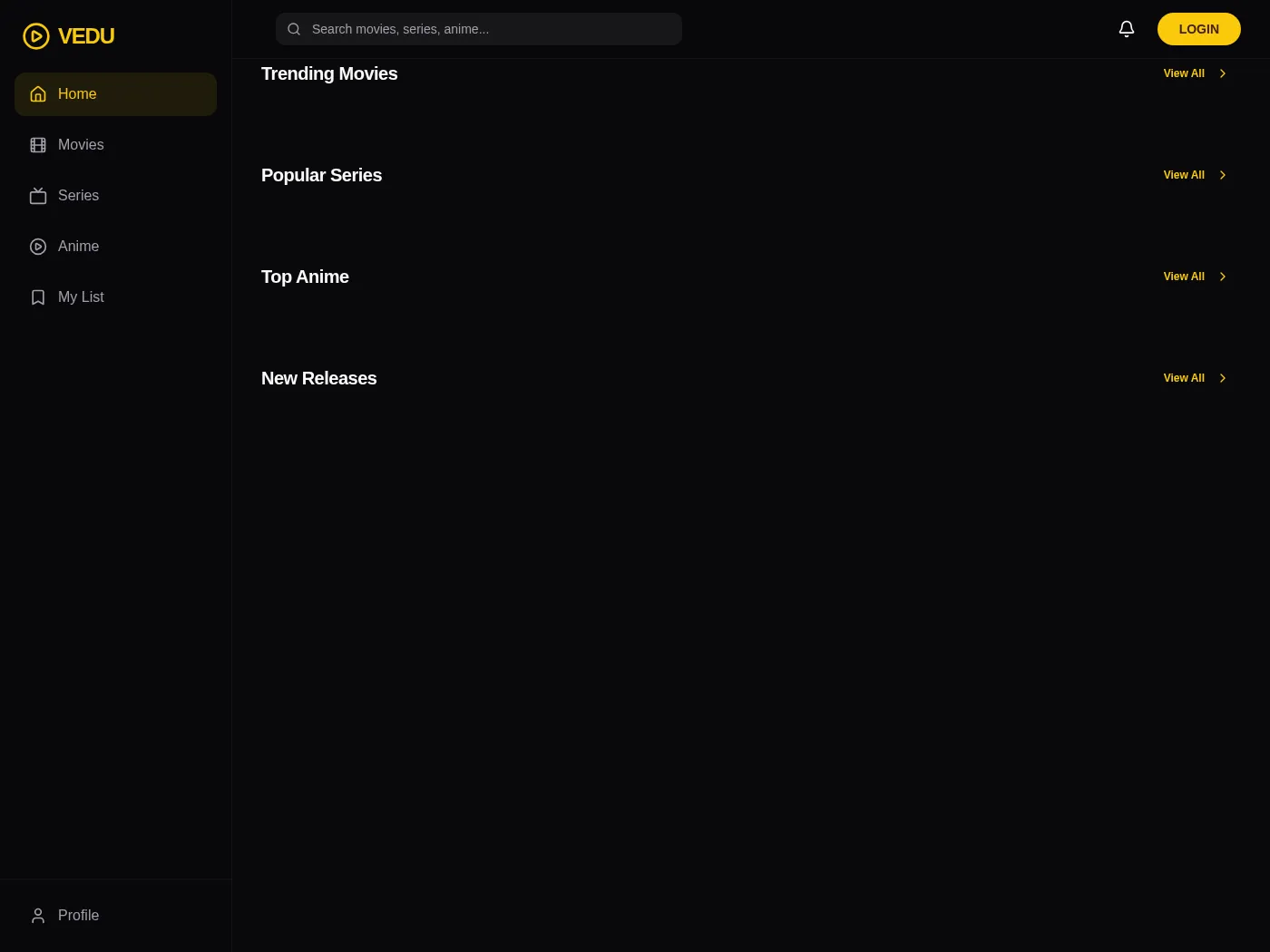Vedu Clone App