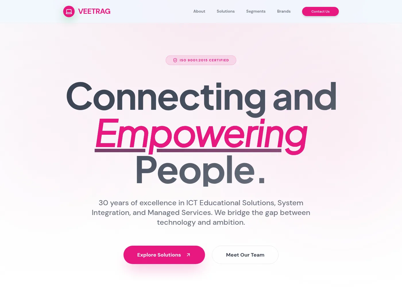 Veetrag Premium Redesign