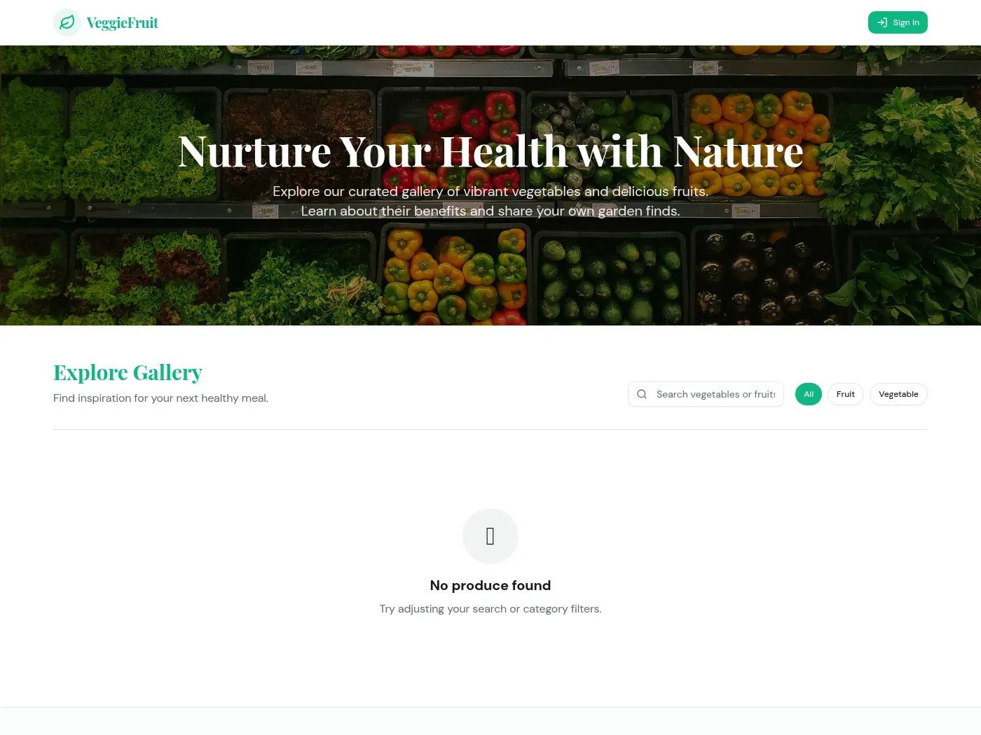 VeggieFruit Gallery