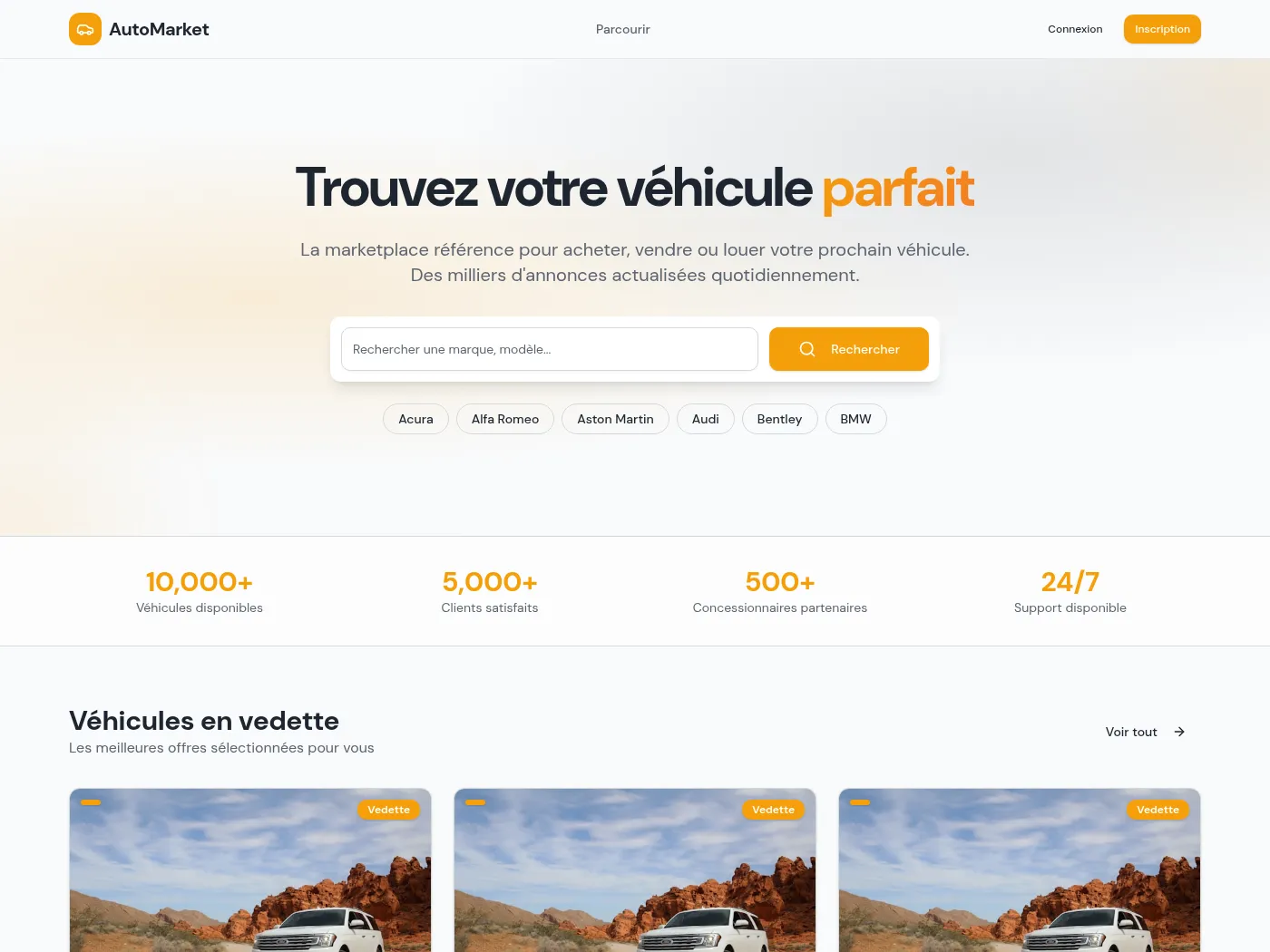 AutoMarket Hub