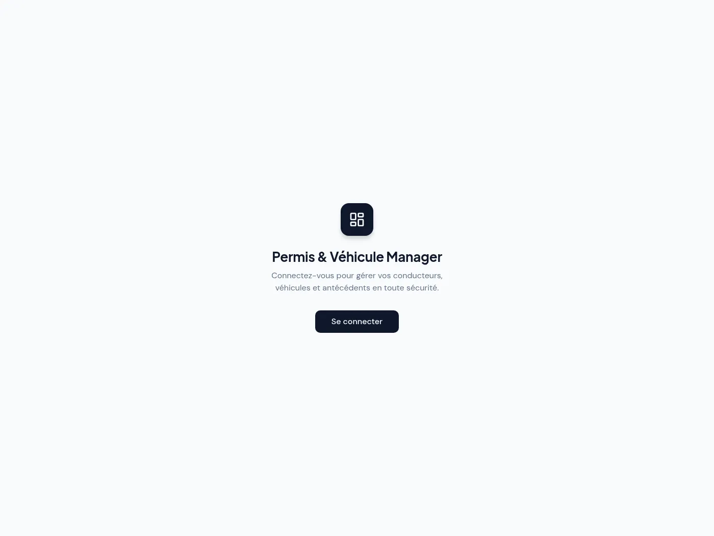 Permis & Véhicule Manager