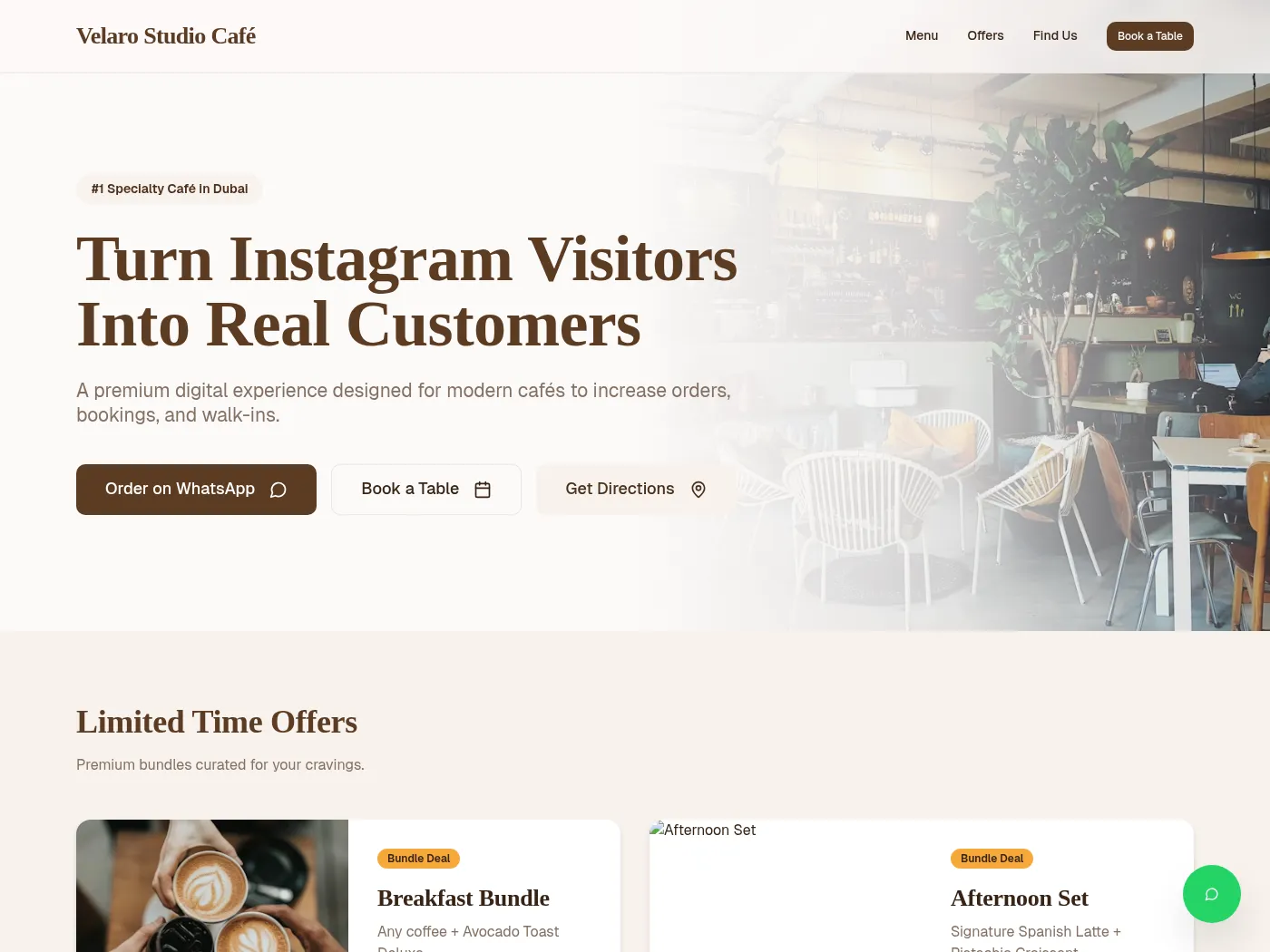 Velaro Studio Café Suite