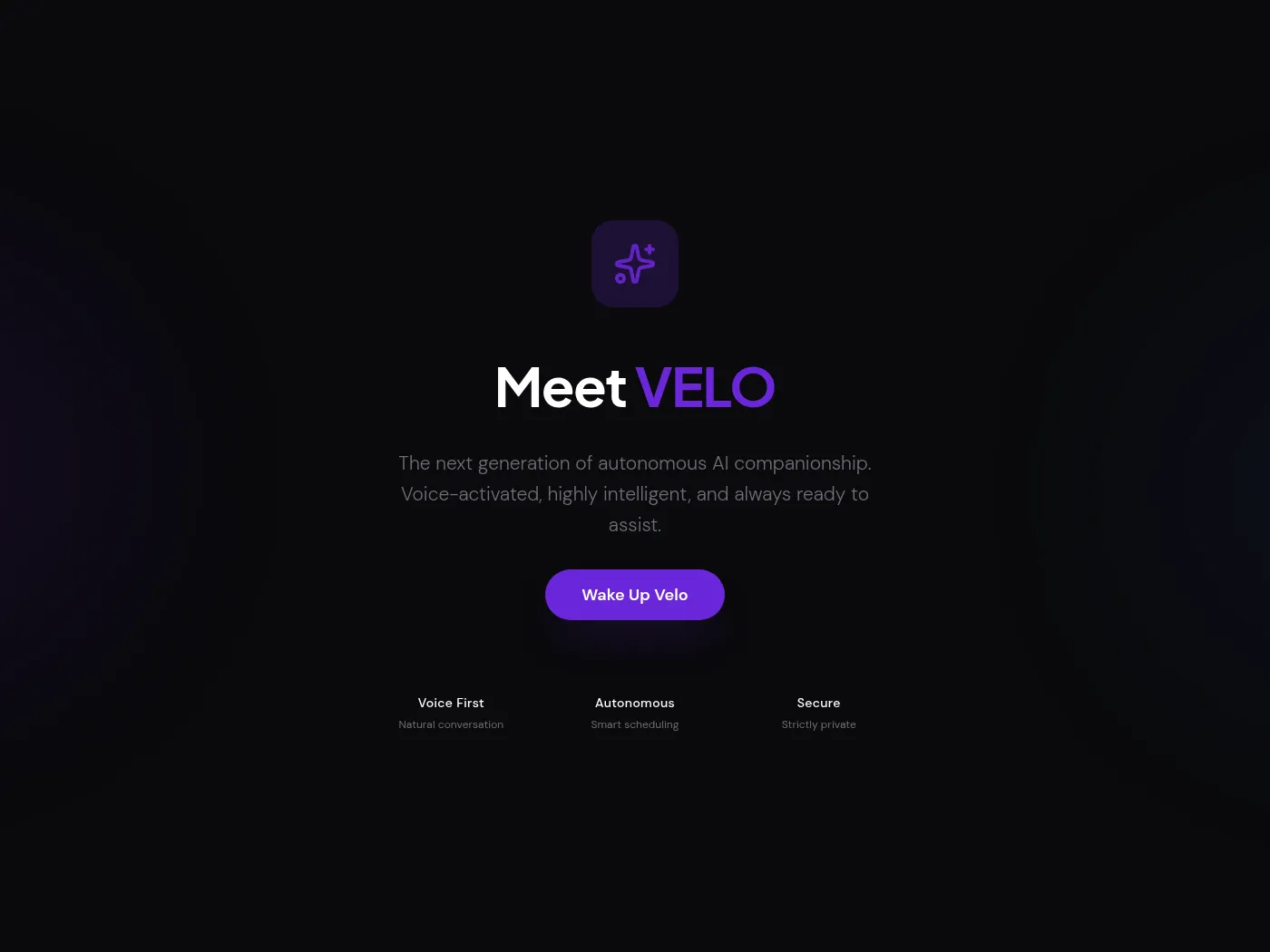 VELO AI Personal Assistant