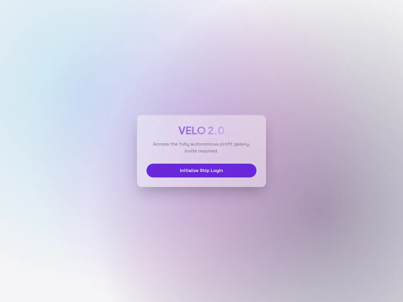VELO 2.0 Autopilot Platform
