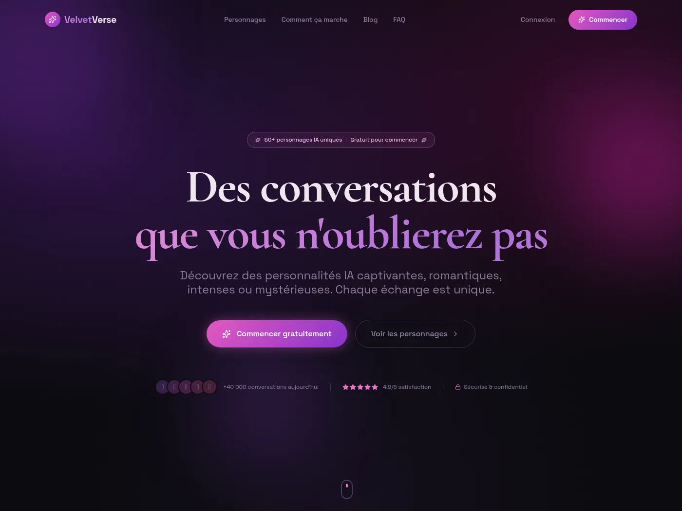 VelvetVerse Chat Platform