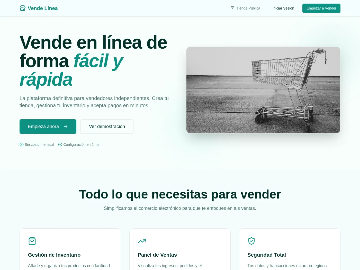 Vende Línea Web