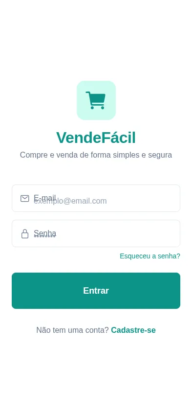 VendeFácil App