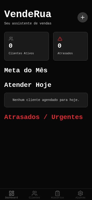 VendeRua Smart Agenda