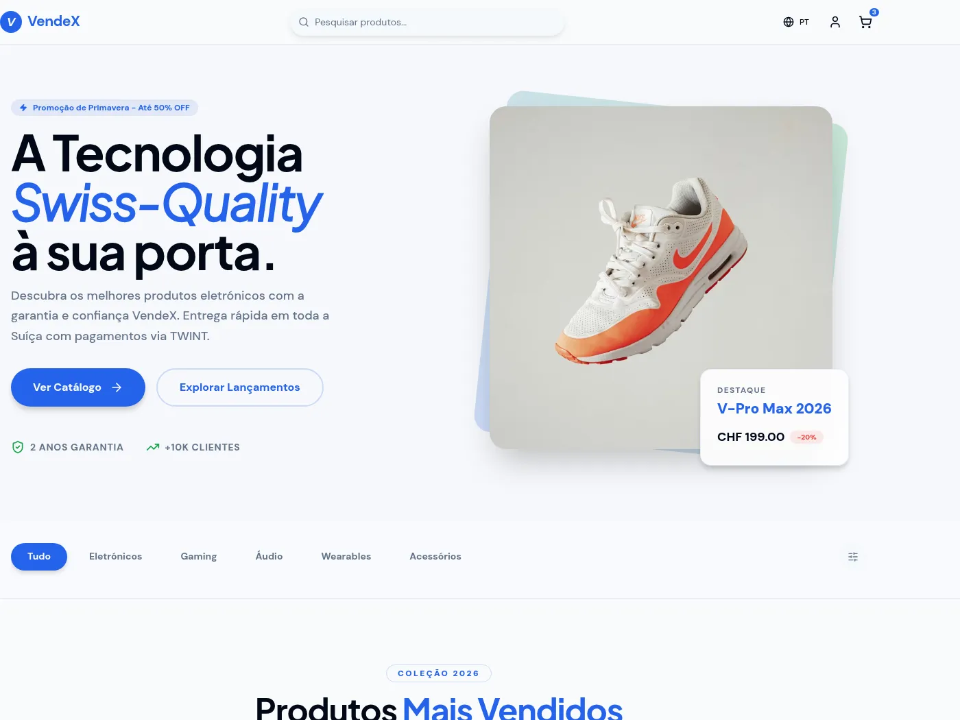 VendeX Multichannel Shop