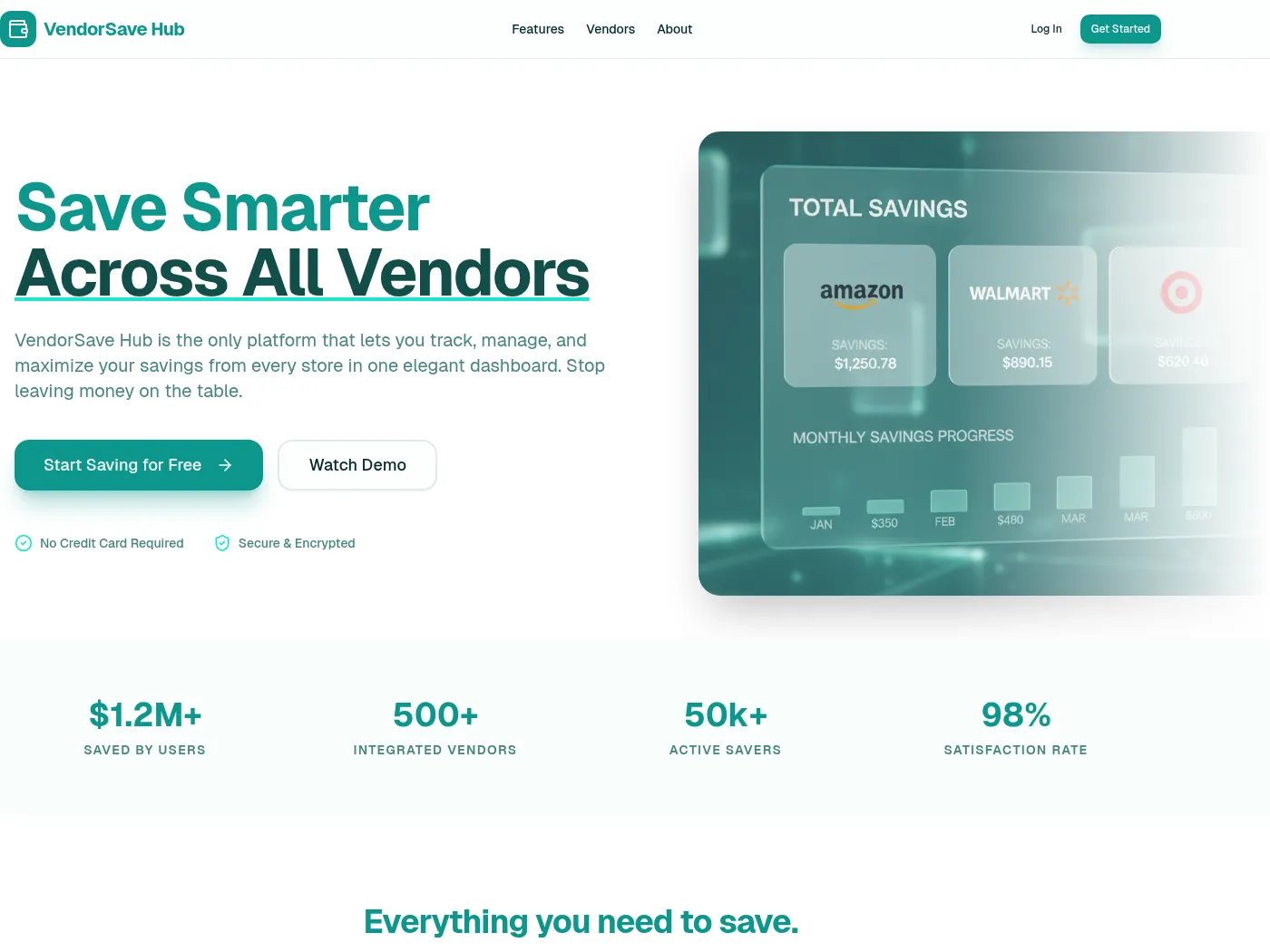 VendorSave Hub