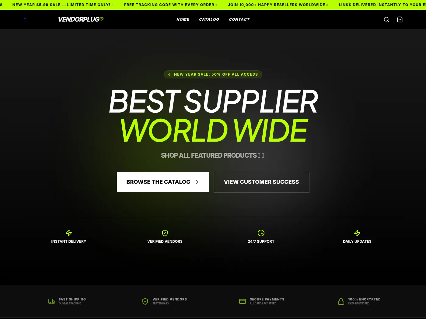 VendorPlug Store Clone