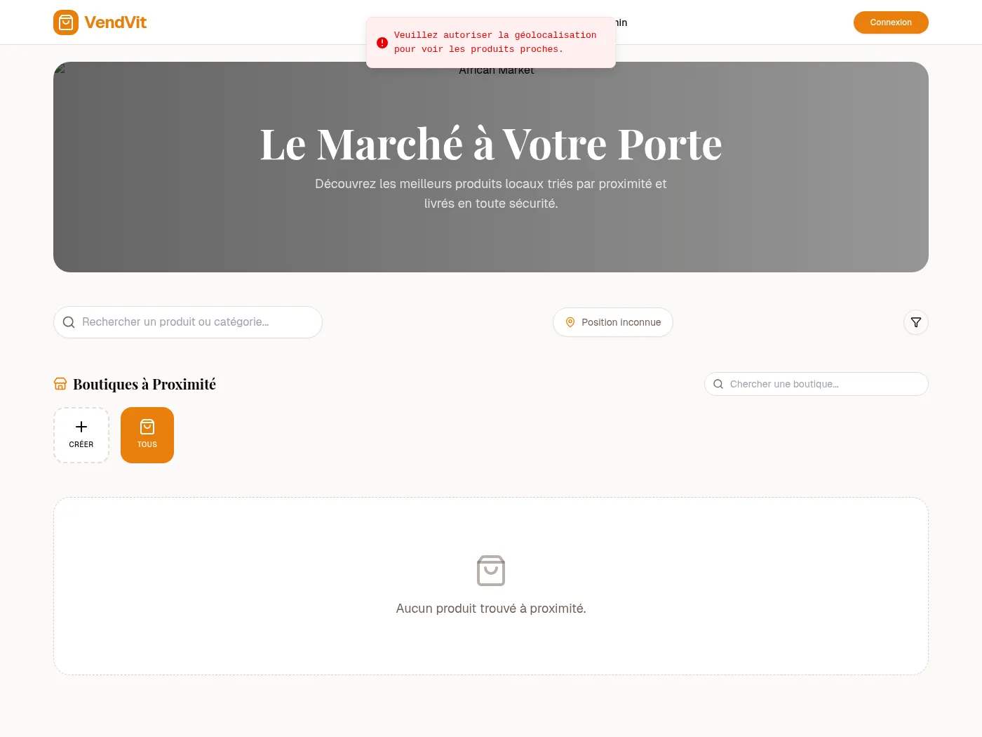 VendVit Proximity Marketplace (Remix)