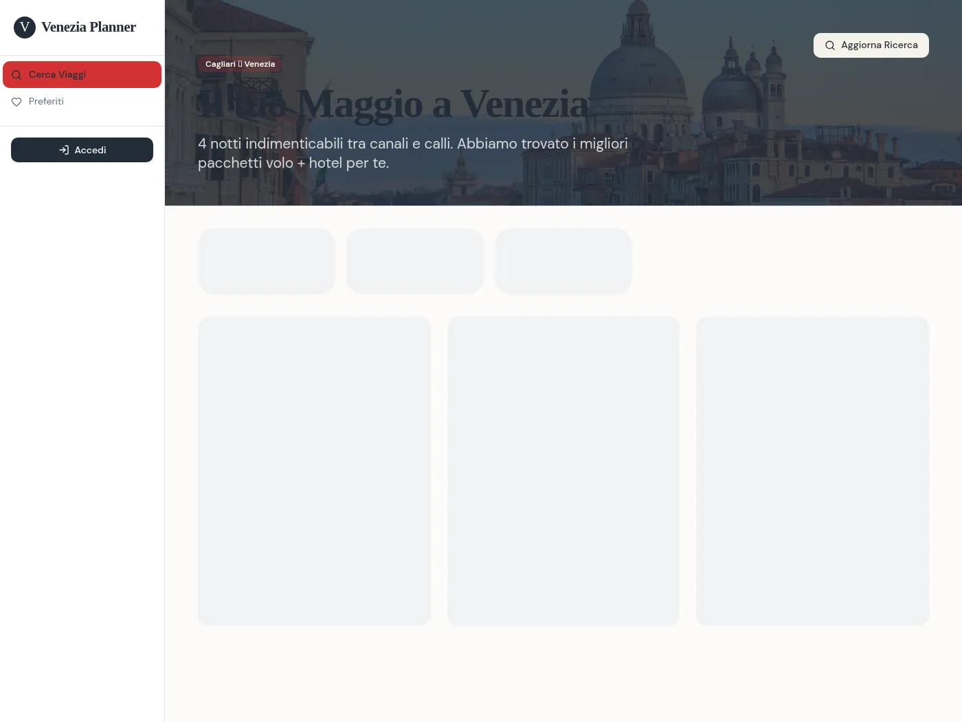 Venezia Travel Planner