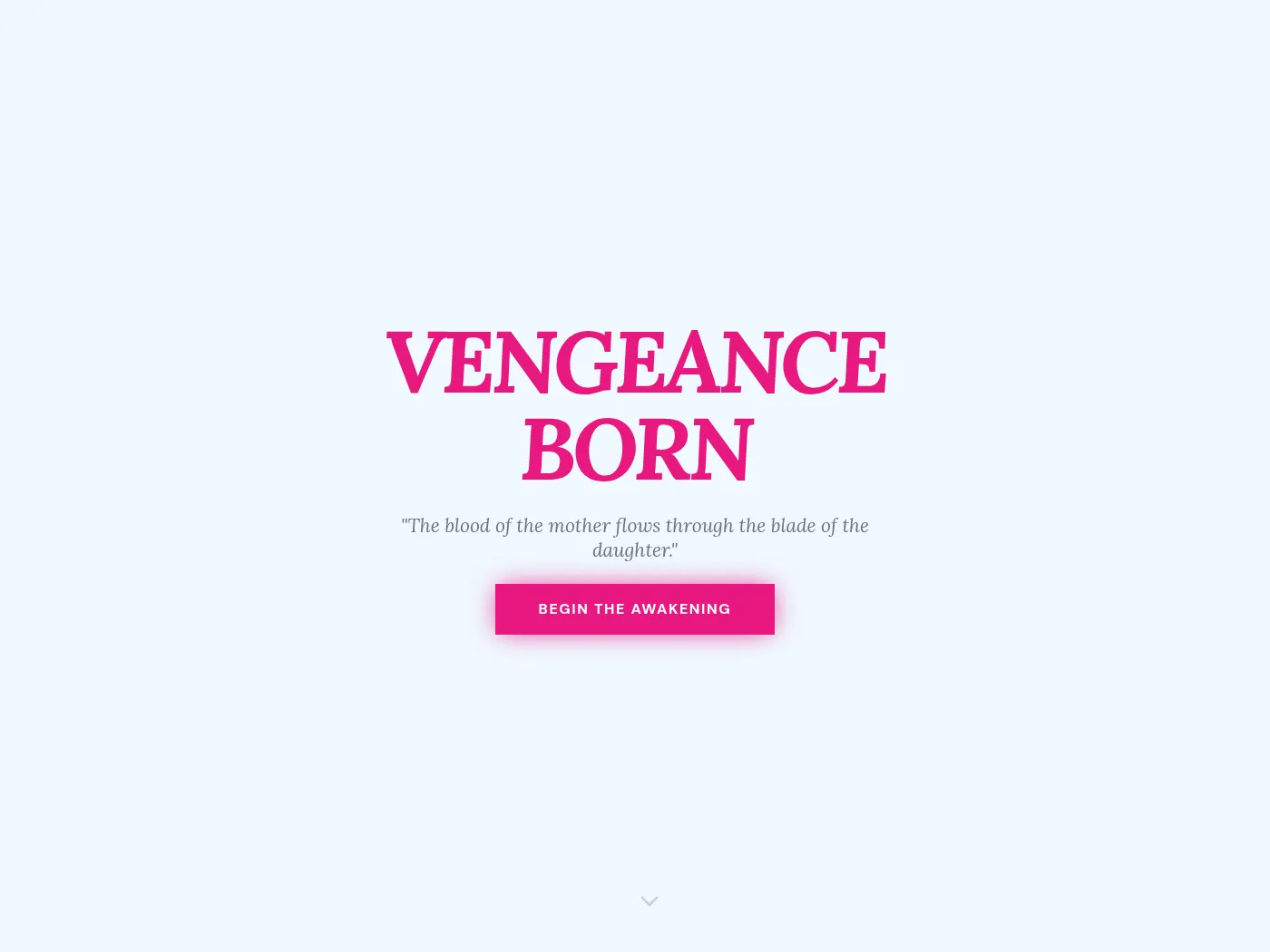 Vengeance Born