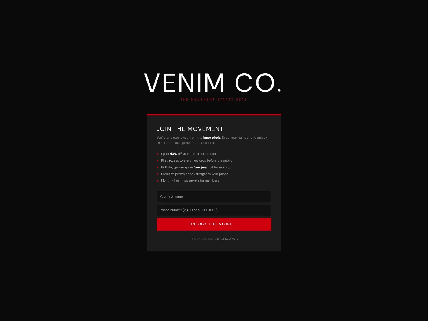 Venim Co. Streetwear