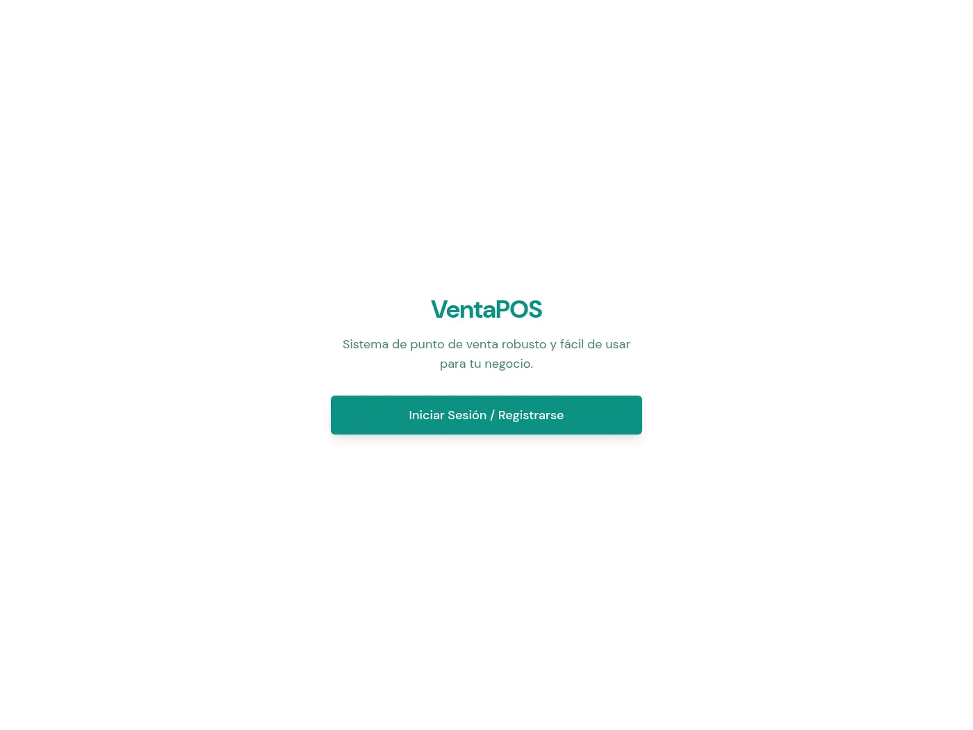 VentaPOS Dashboard