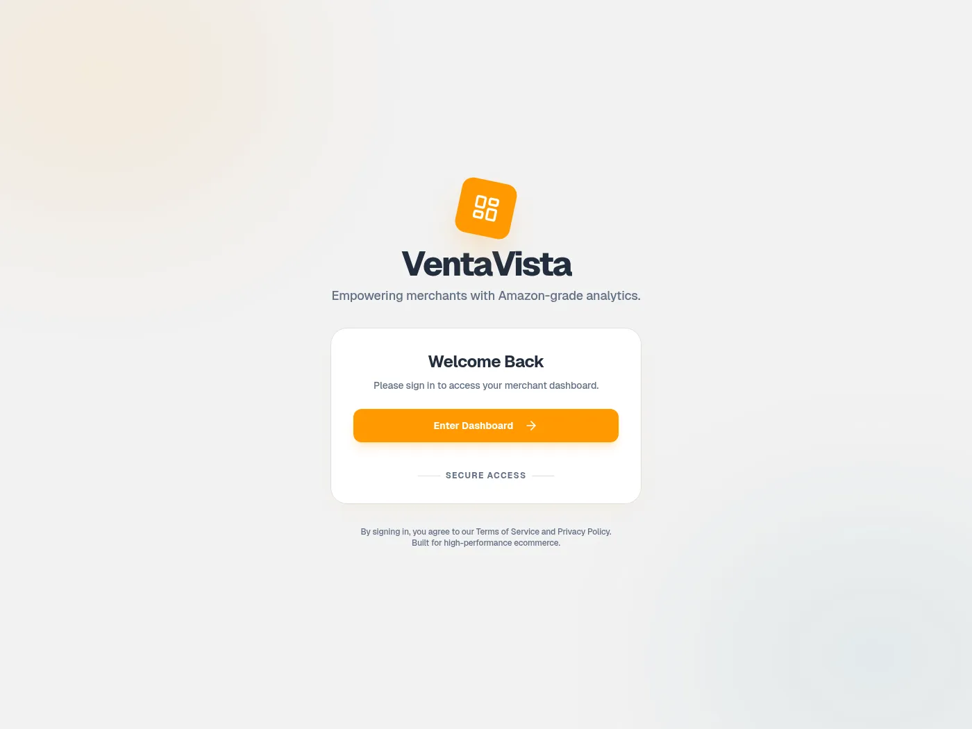 VentaVista Dashboard