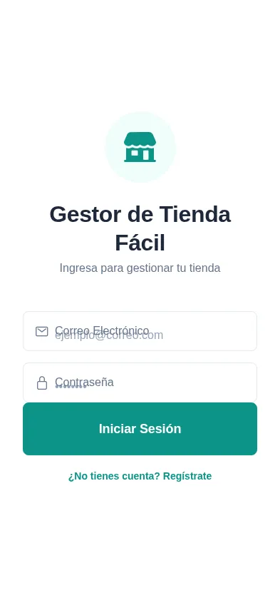 Gestor de tienda