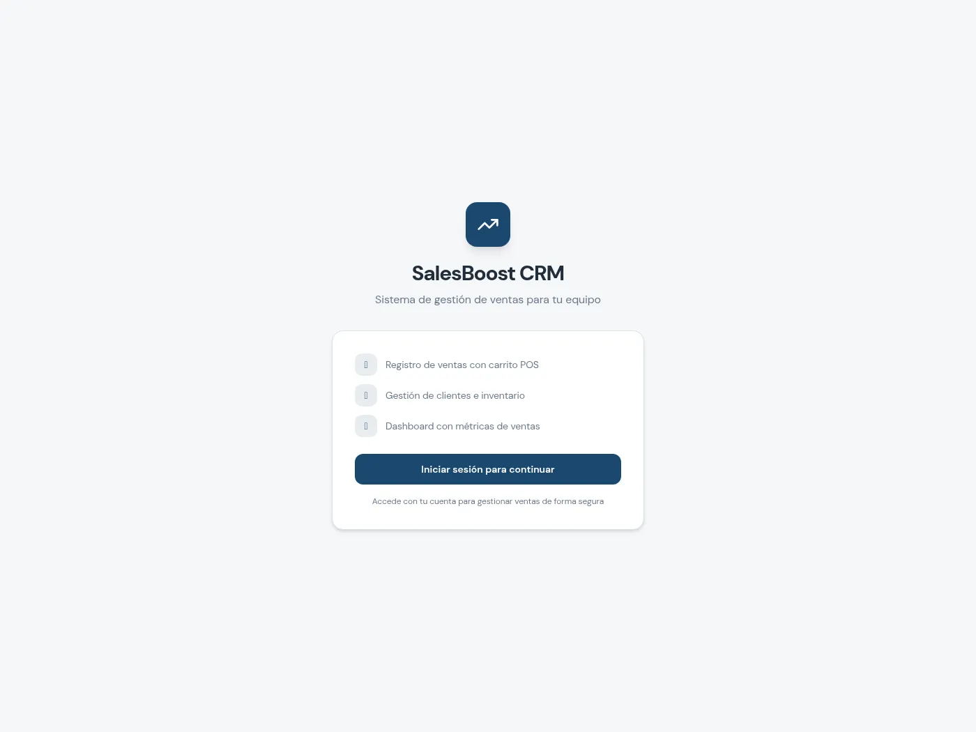 SalesBoost CRM