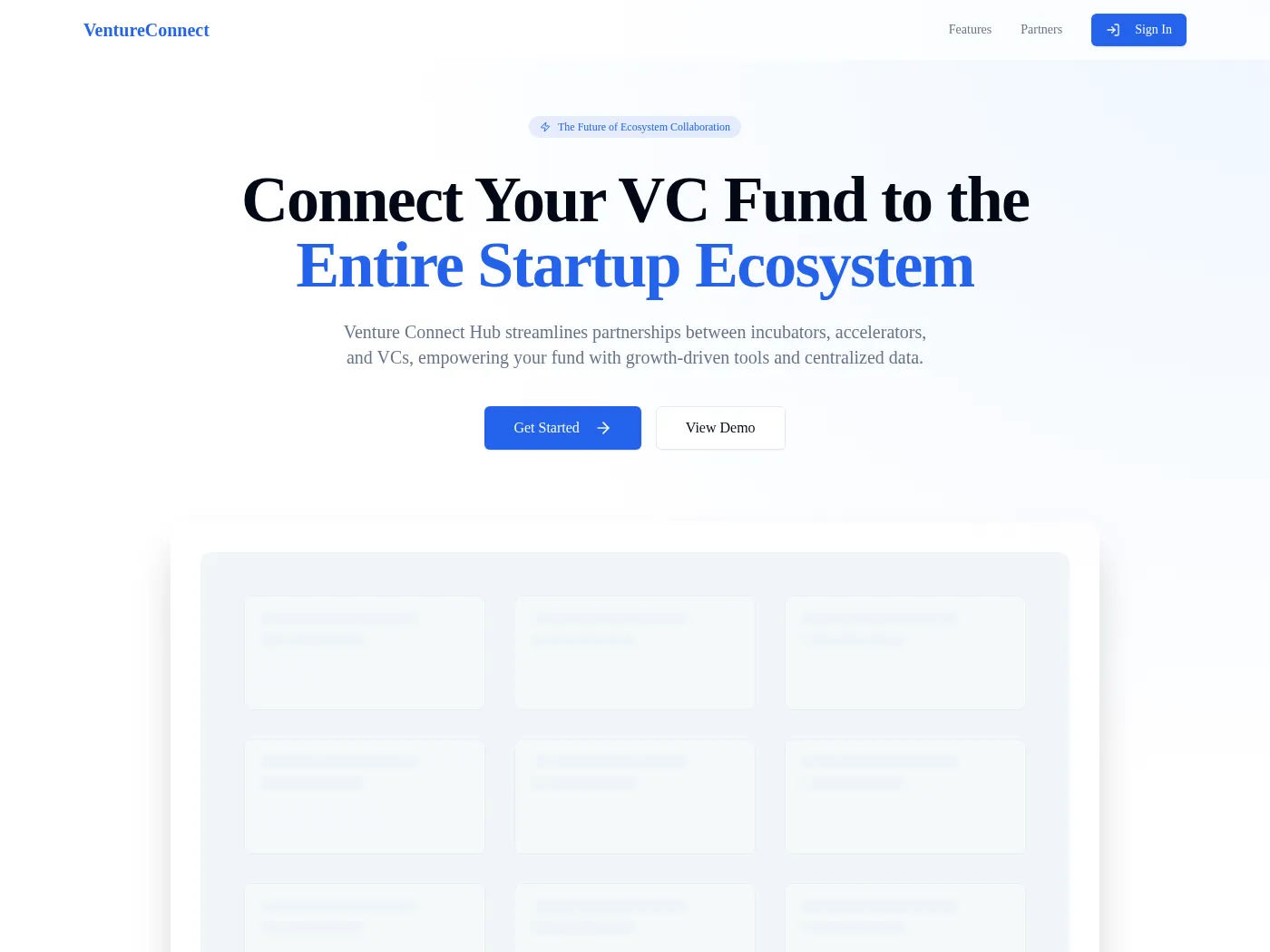 Venture Connect Hub