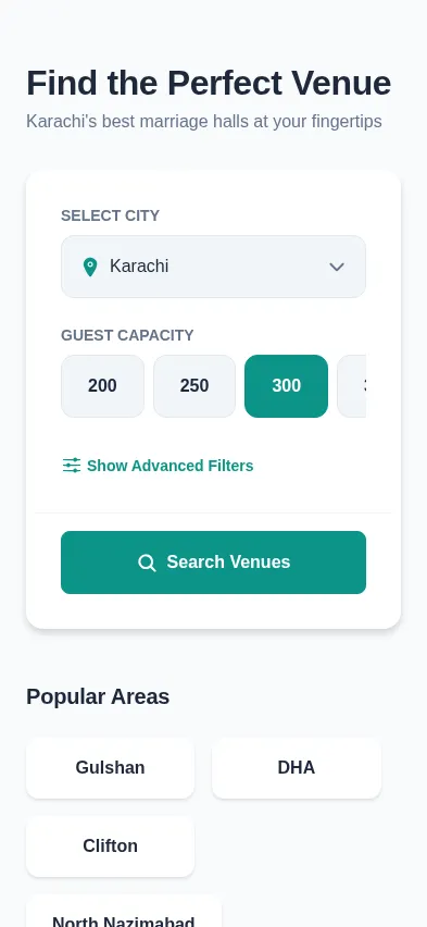 ShaadiVenue Finder