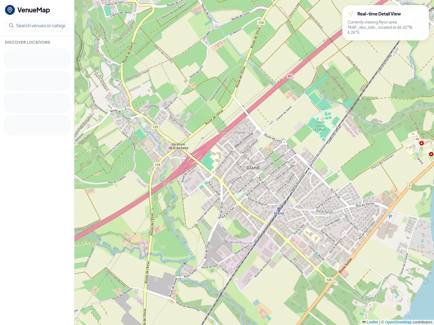 Venue Locator Map