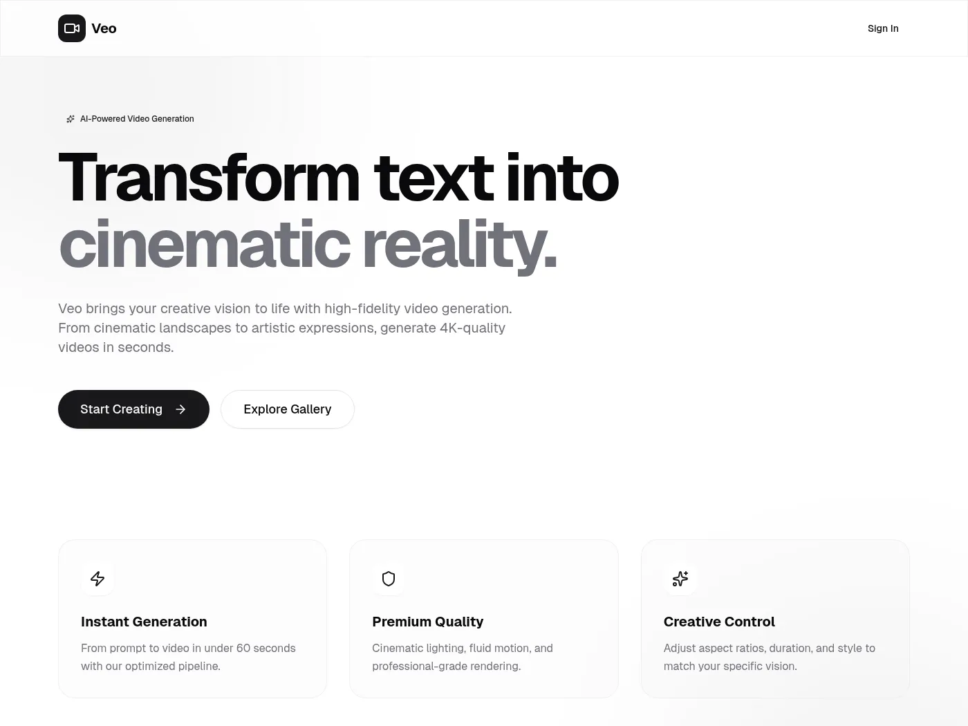Veo Video Generator