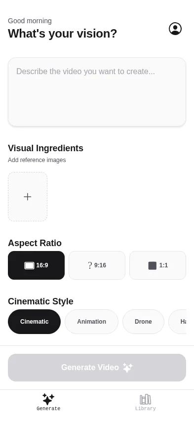 Veo3 Mobile Clone
