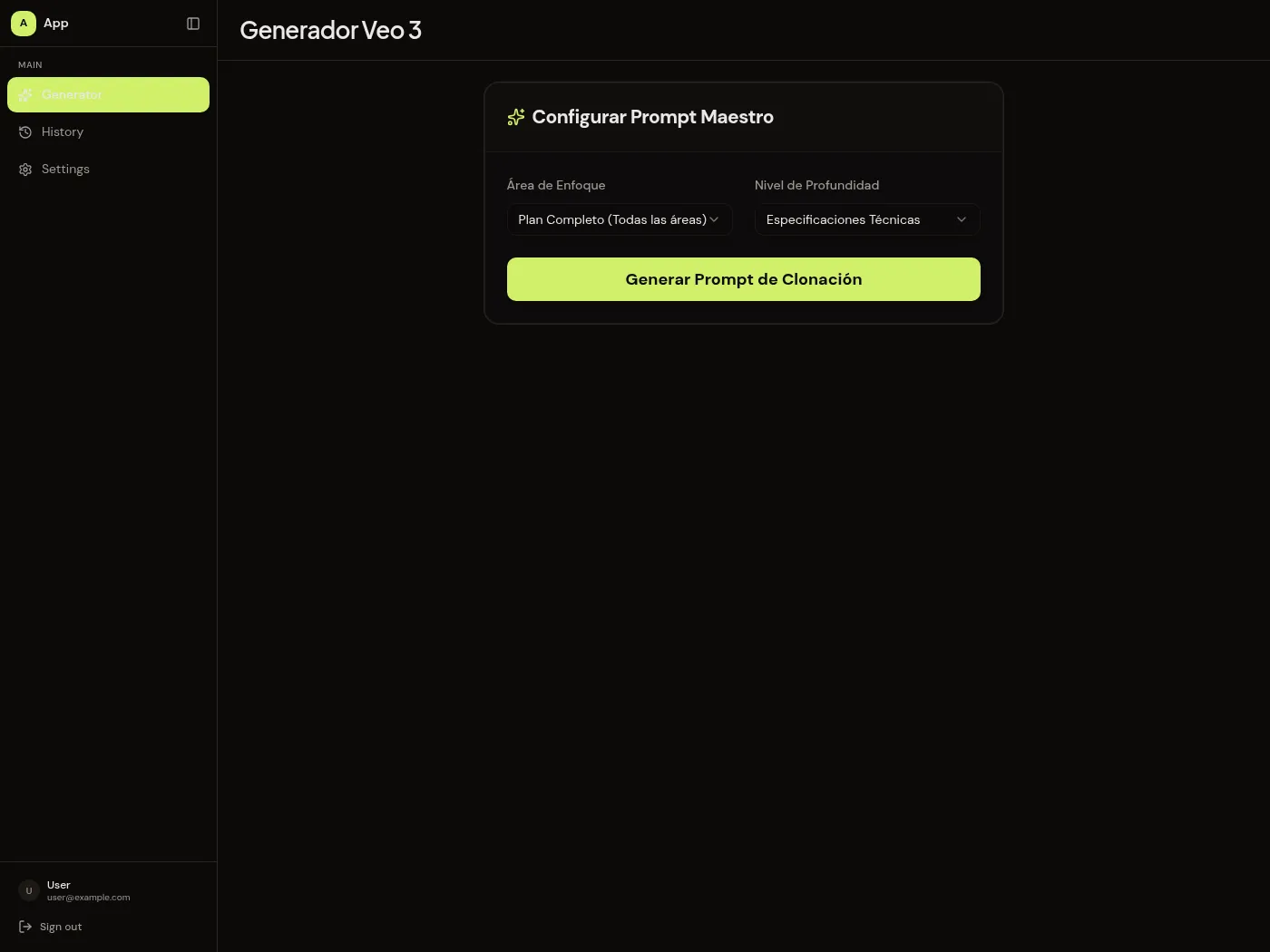 Prompt Veo 3 Cloner