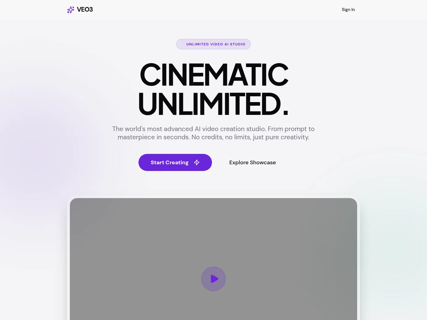 VEO3 Unlimited Studio