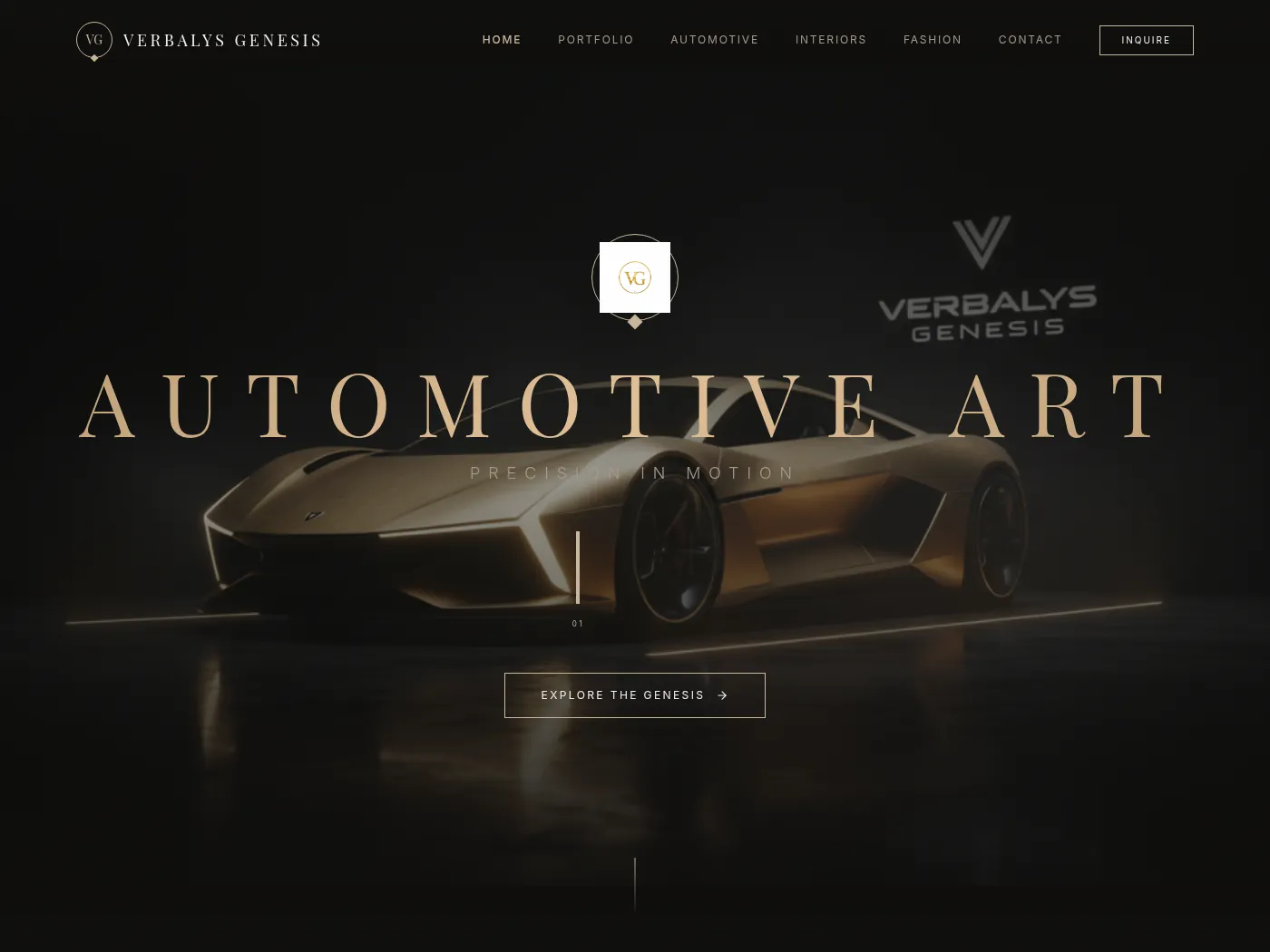 Verbalys Genesis Microsite