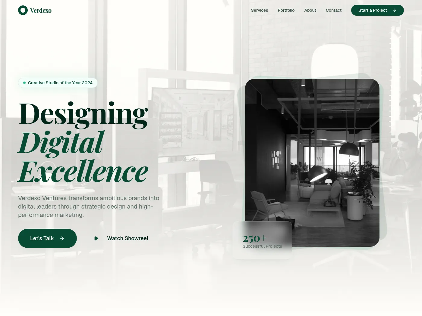 Verdexo Agency Site